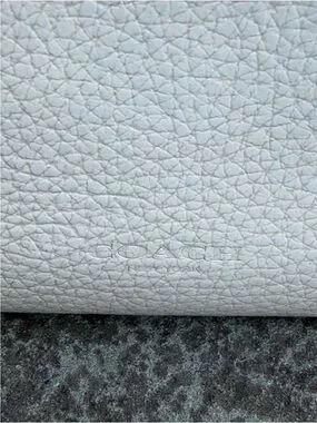 Coach | Bags | Coach Georgie Small Chalk Pebbled Leather Fold Wallet ...
